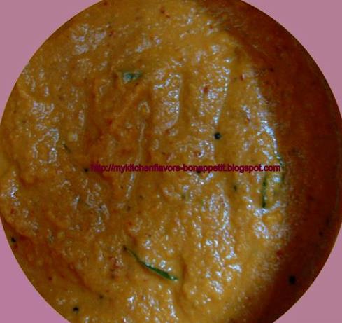 My Kitchen Flavors - Bon Appetit!: Carrot Chutney