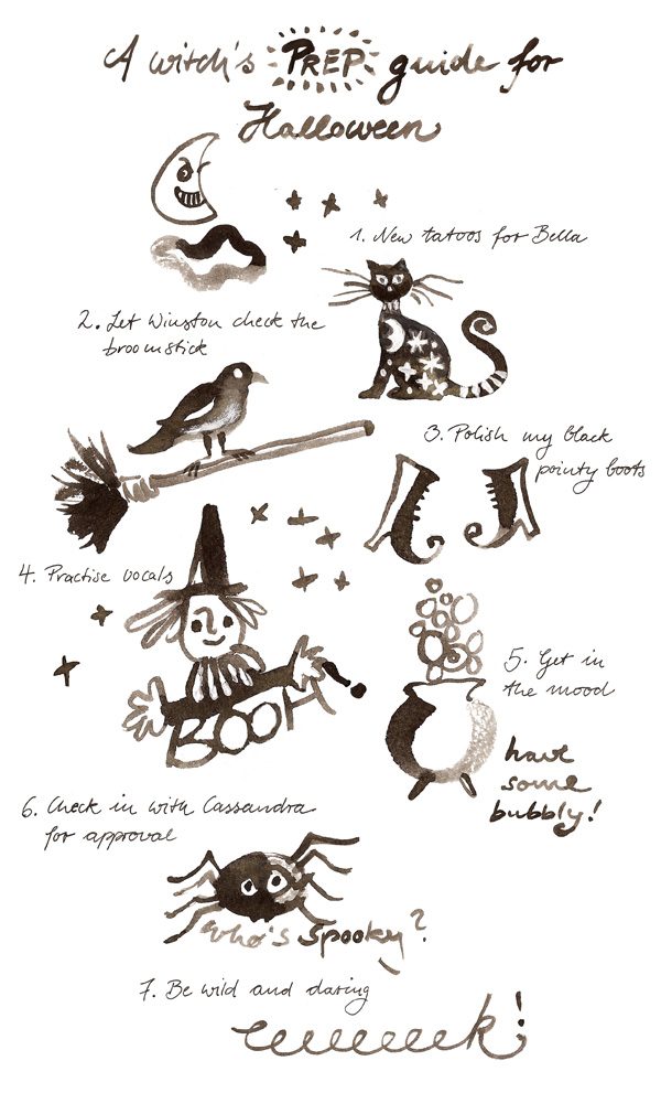 twinkling journeys: Autumn's Best – Inktober 2016, part 4