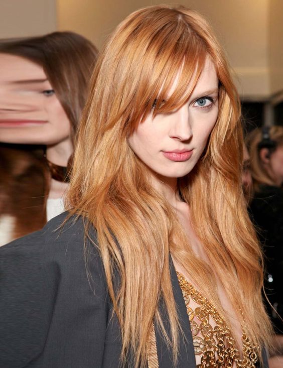 Cabello rubio anaranjado strawberry ¡La nueva tendencia 2016/2017!