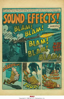 Chicken Fat: SUNDAY FUNNIES!! MAD's SOUND EFFECTS! POW!! BANG!!