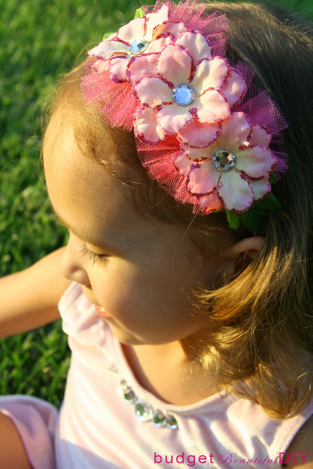 Beautiful DIY: Flower Ballerina Headband