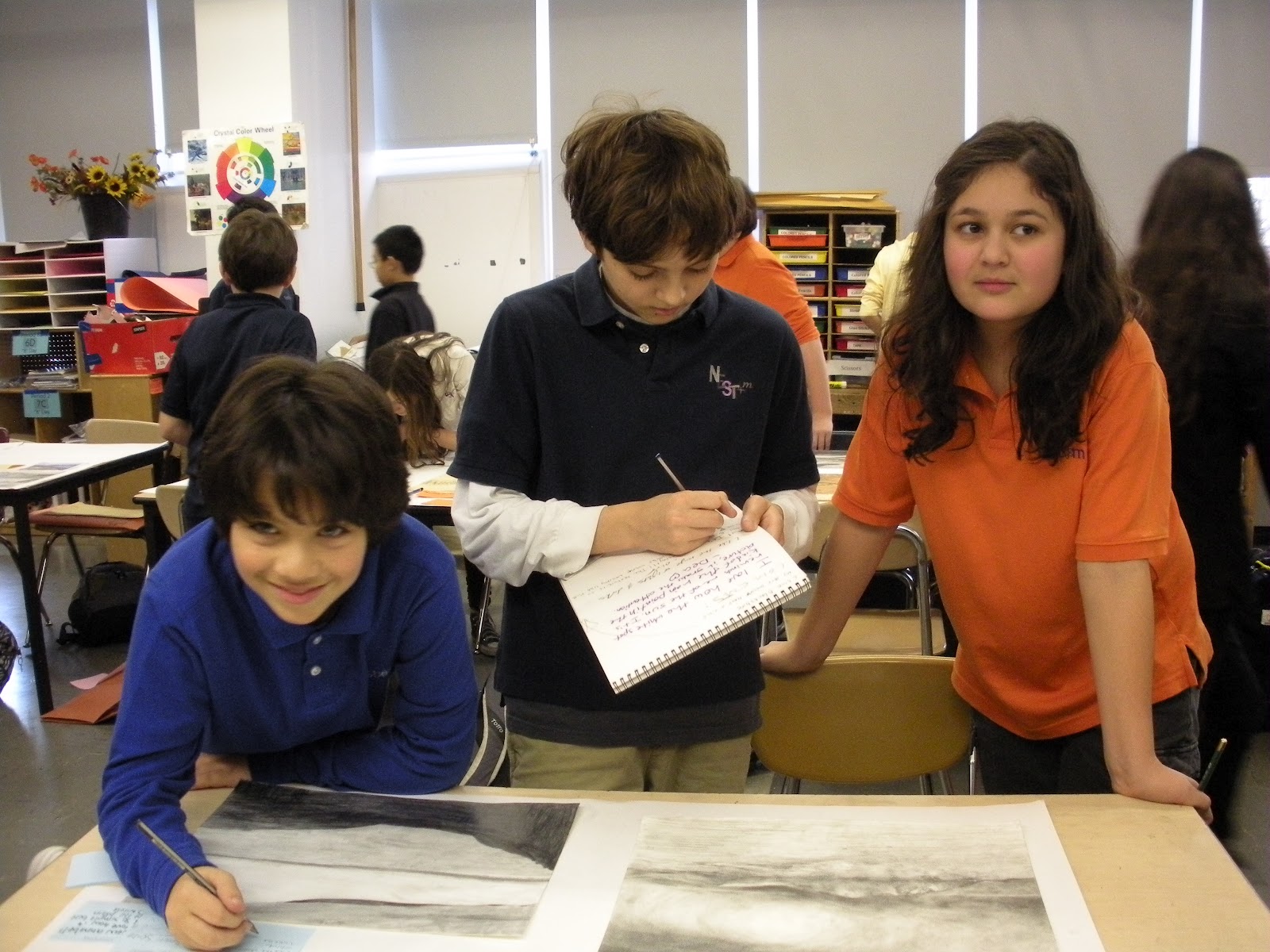 Studio Art with Ms. Hopenwasser: Grade 6: Landscape Drawings with ...