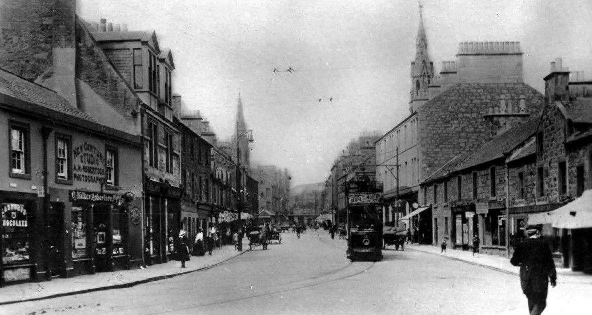 Tour Scotland: Old Photographs High Street Kirkcaldy Scotland