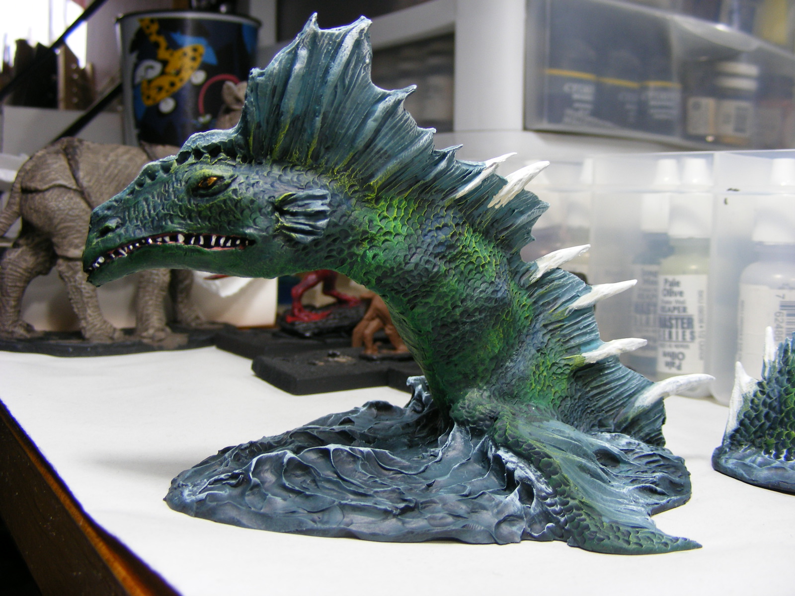 Evil Bob's Miniature Painting: Thursdays Create Sea Monsters That Go "Moo!"