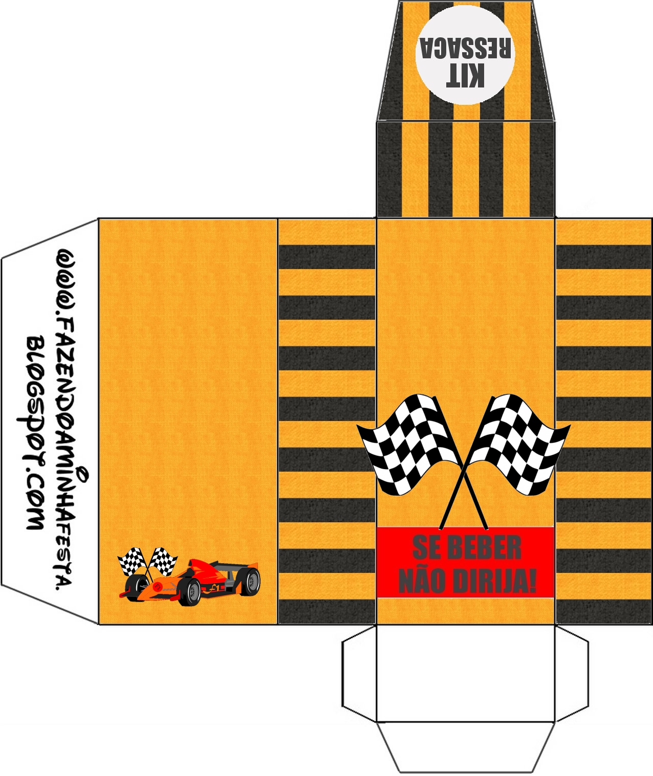 F1 Party: Free Printable Boxes. - Oh My Fiesta! in english