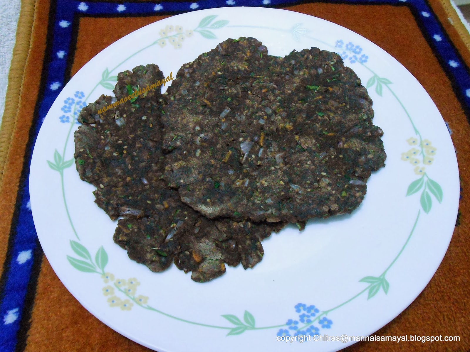 kalakkalsamayal: Ragi Adai