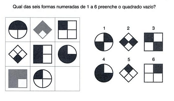Desafios e Enigmas: teste lógico sequencial 4