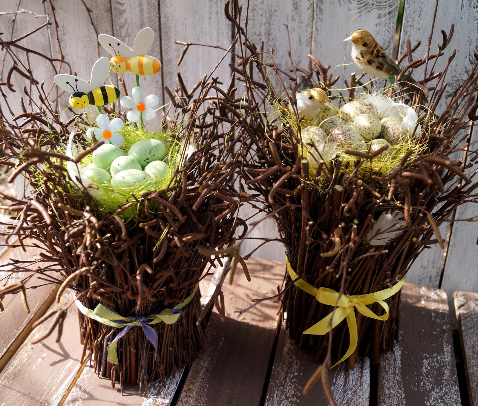 Страна декора и цветов: Пора вить гнезда (пасхальные) :)