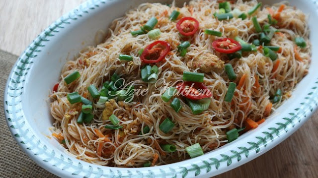 Mee Hoon Goreng Mudah Dan Sedap - Azie Kitchen