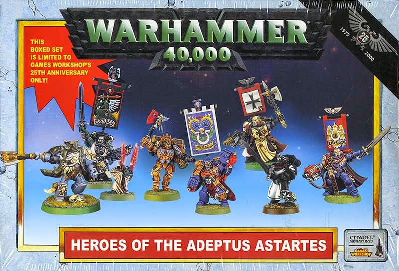 El Descanso del Escriba: Heroes of Adeptus Astartes y Enemies of the ...