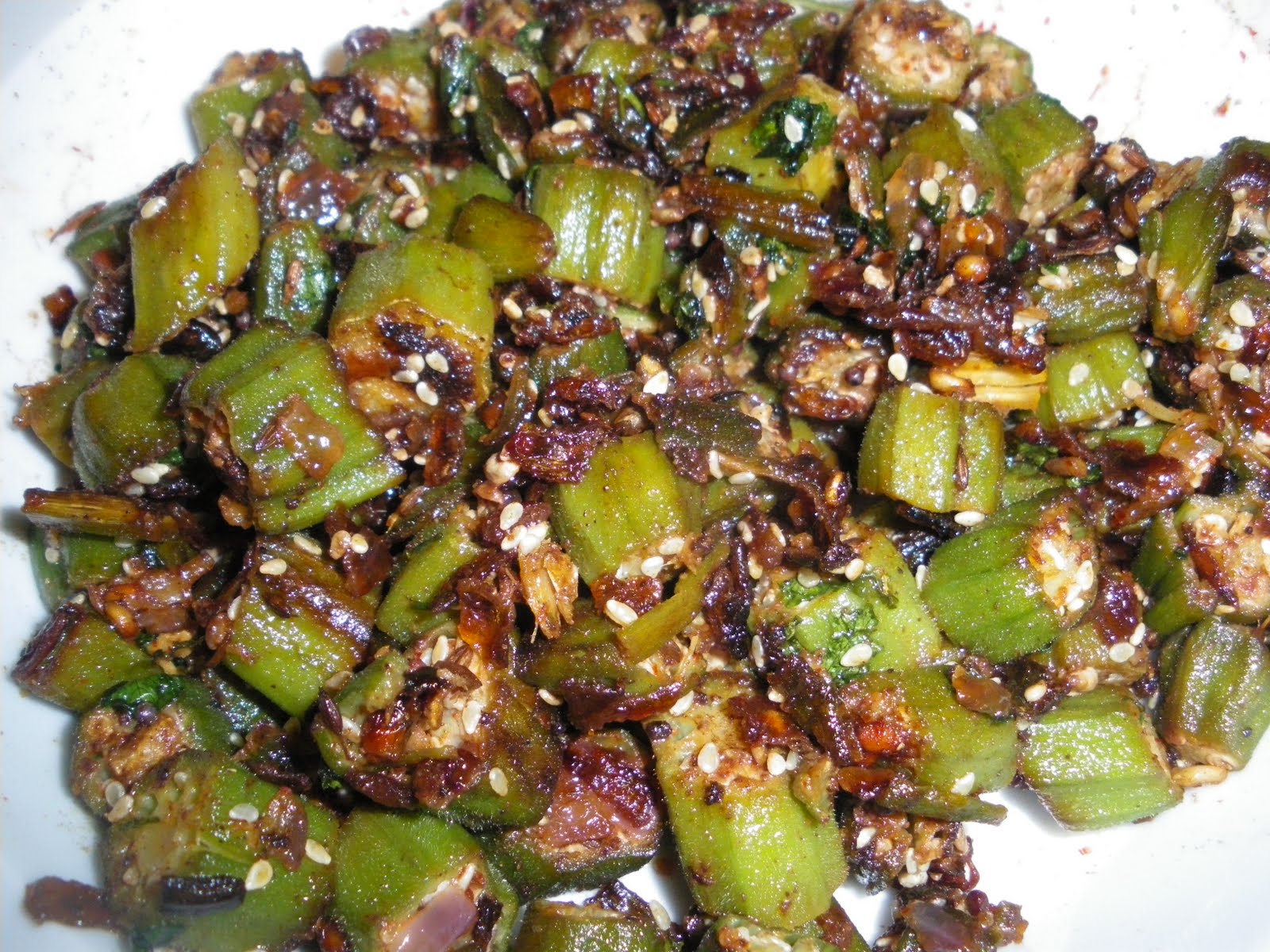 Mouth watering recipes from Azeema's Kitchen: Till ka khatta with ...