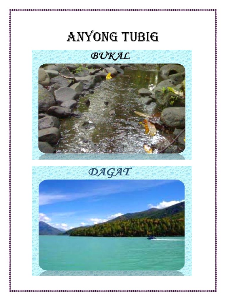 anyong tubig bukal - philippin news collections