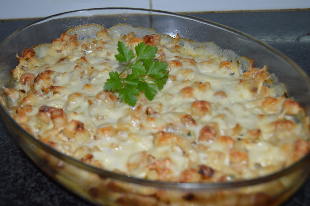 Doce Tentação: frango com natas- aproveitamento