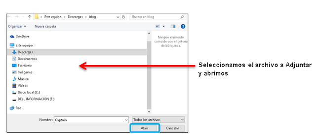 INTERNET : 2.3.2 ADJUNTAR ARCHIVOS (IMAGENES, TEXTOS Y AUDIOS)