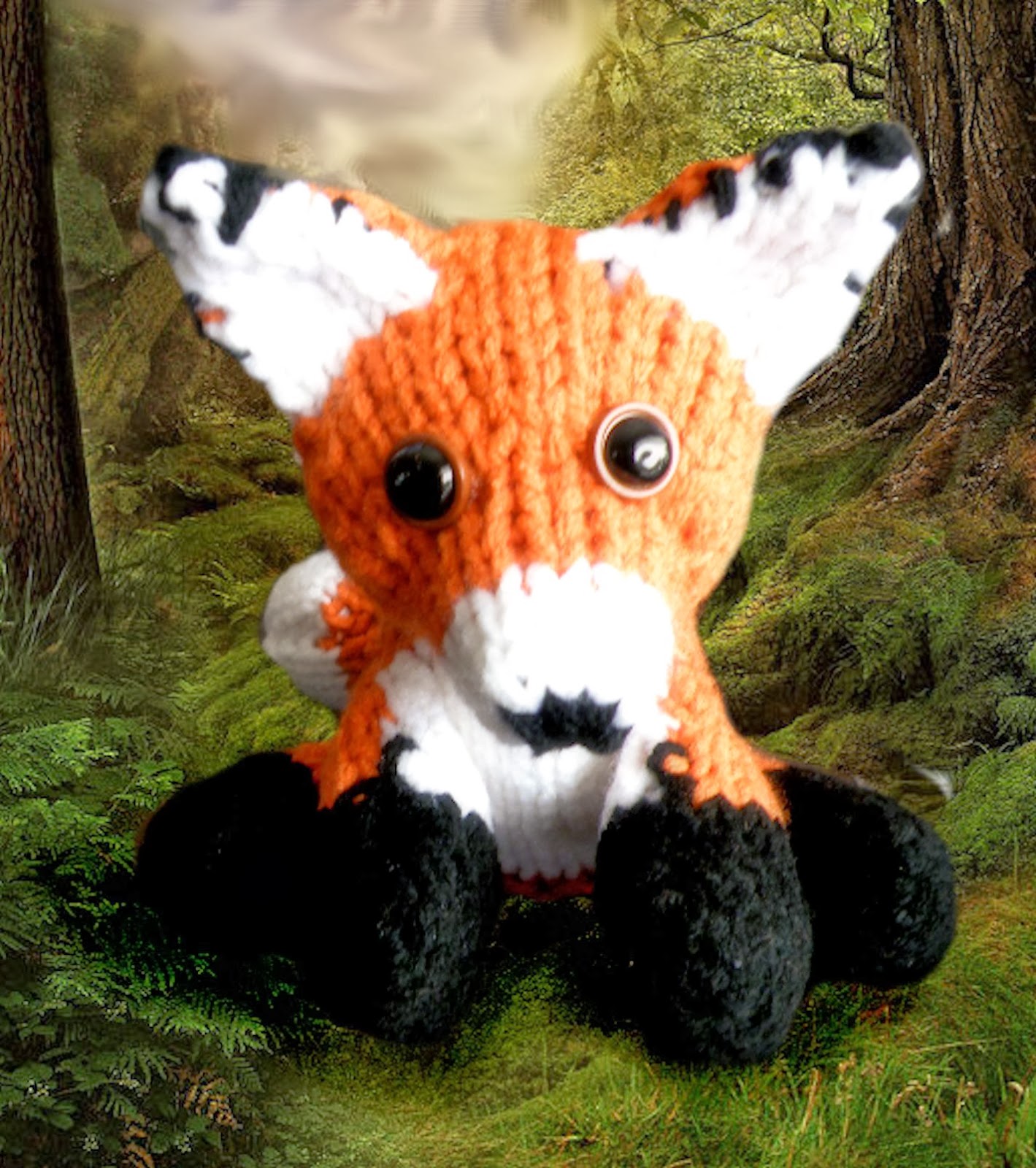 The Loom Muse : Loom Knit Animal Scarf from Existing Patterns