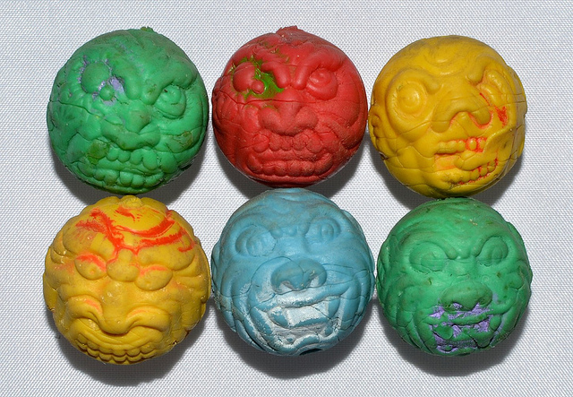 Little Weirdos: Mini figures and other monster toys: Mini monster balls ...