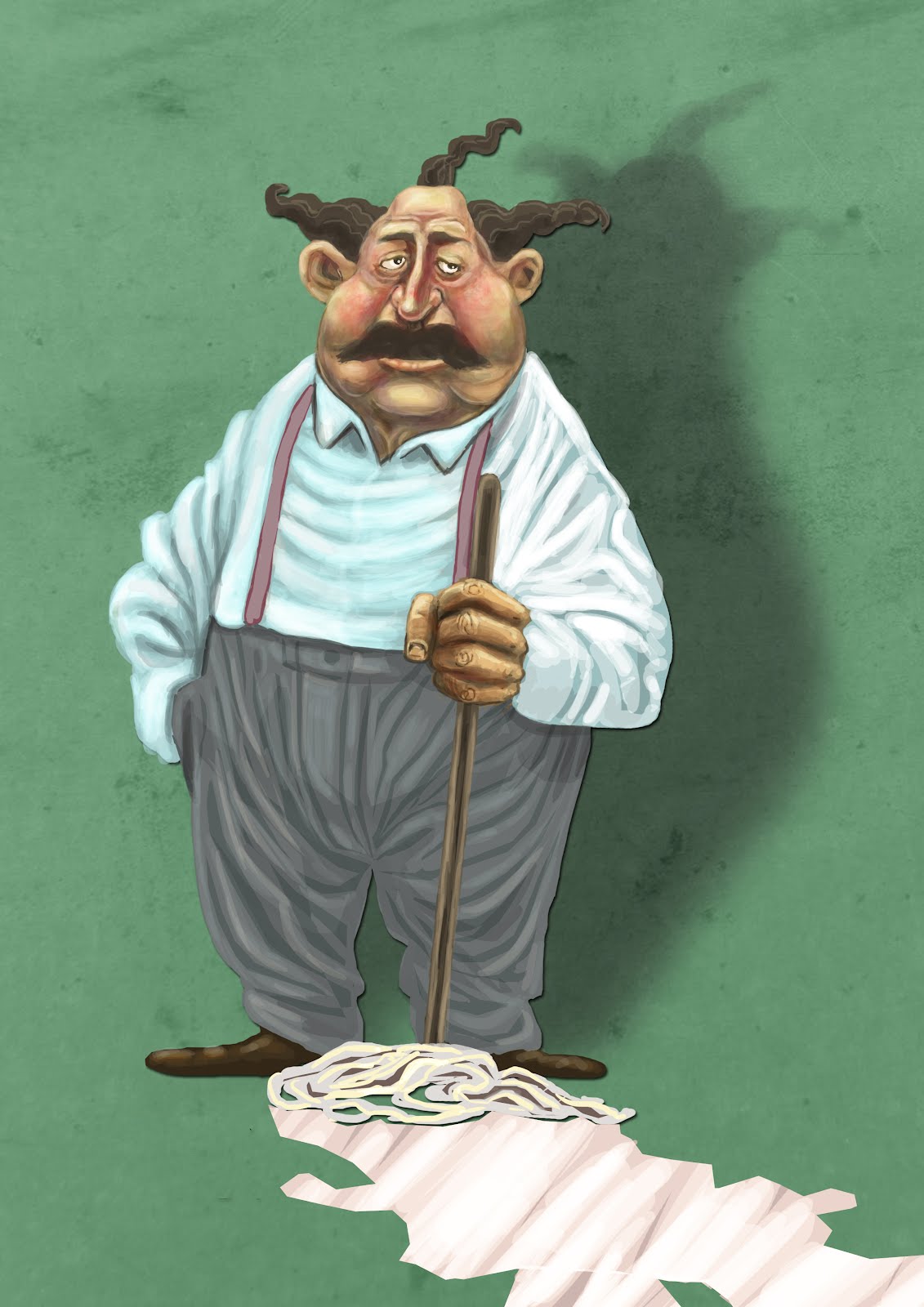 el desempleo del buitre: Bidello!