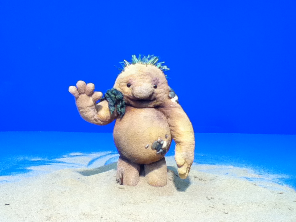 Jo-Motion: Animation Blue Screen Sand Troll