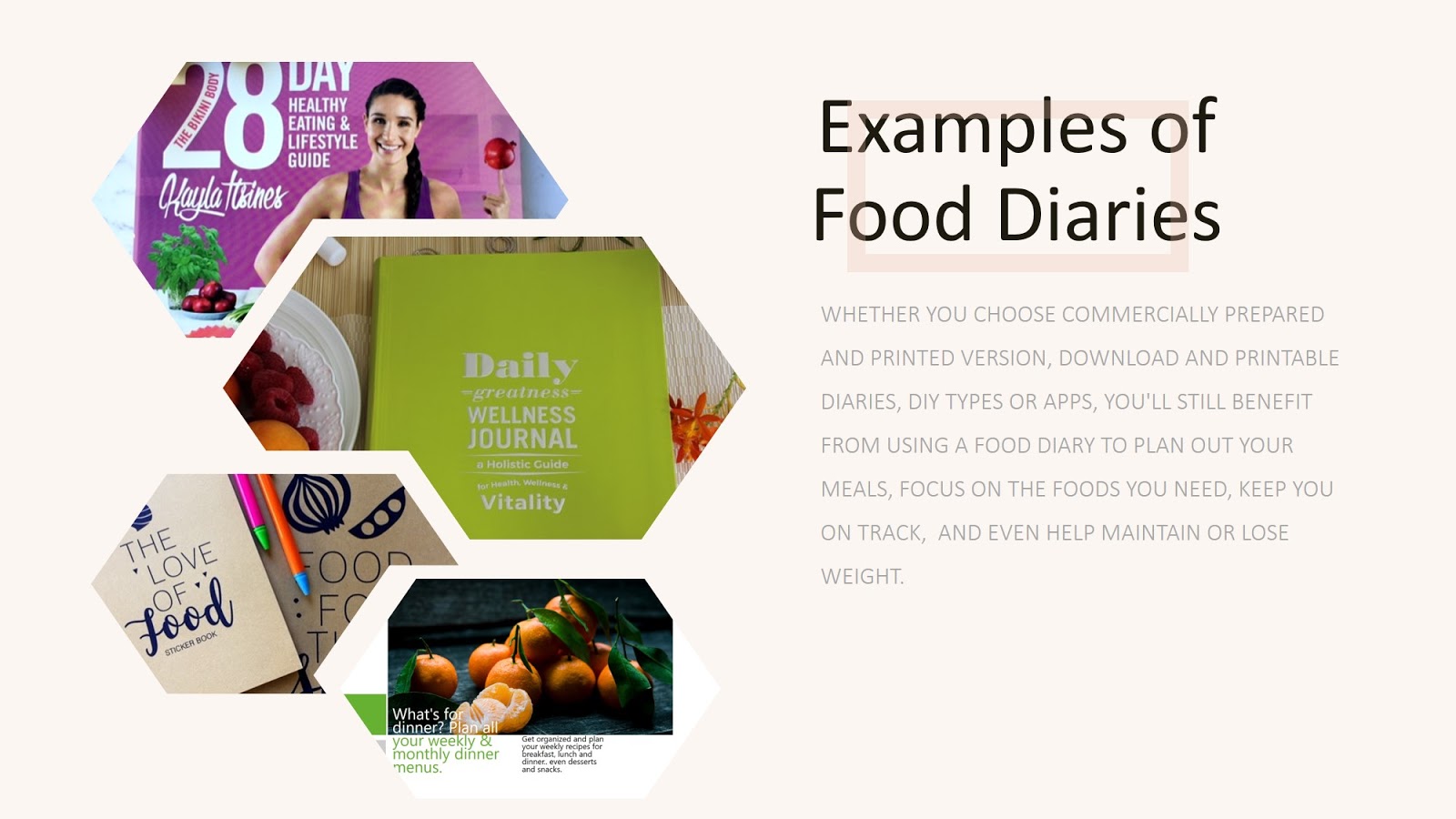 Why you should use a food diary and how to do it