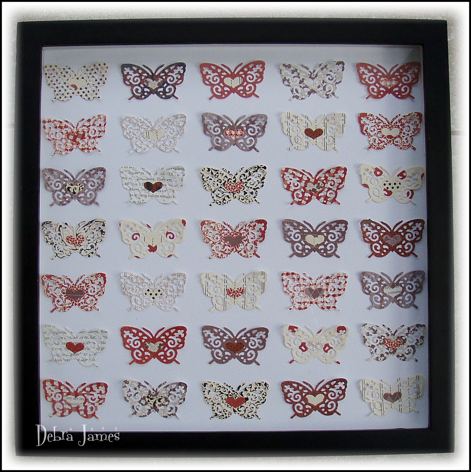 La-La Land Crafts Inspiration and Tutorial Blog: Butterfly Picture ...