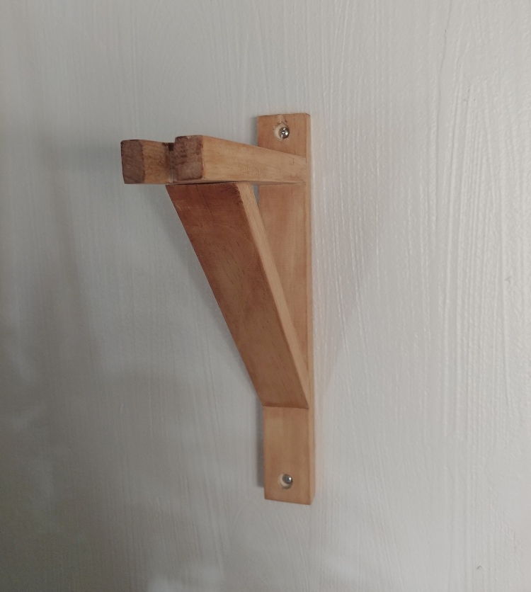 DIY Bracket Wall Sconce Light - Little Vintage Cottage