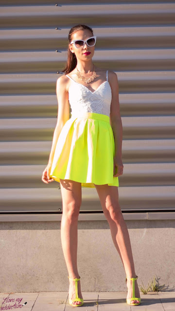 I love my addiction: Neon ! - OOTD