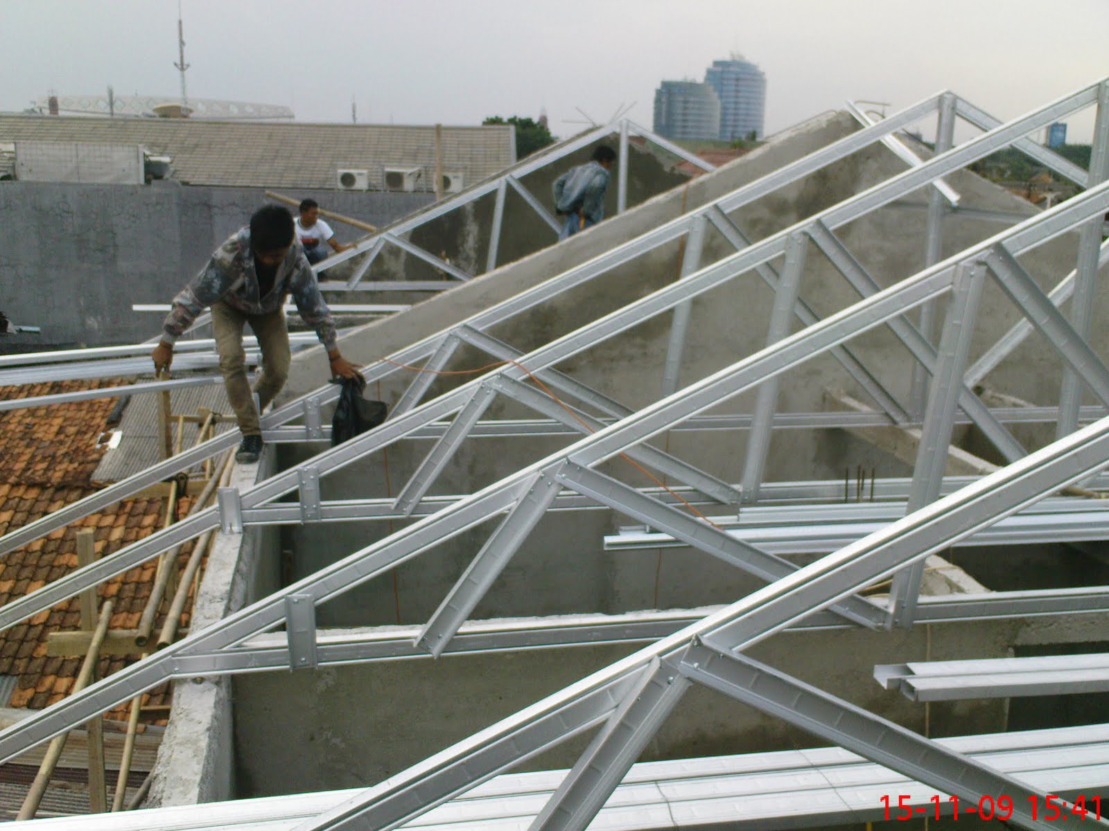 rangka atap baja ringan,jual baja ringan,kuda-kuda baja ringan: rangka ...