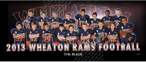 2013 Wheaton Rams Team Black 73lbs: Power Picture