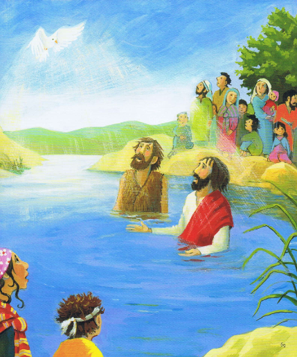 Otto Grevink . nl: De doop van Jezus - verhaal voor kinderen