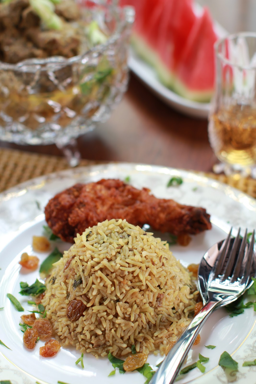 NASI ARAB - masam manis