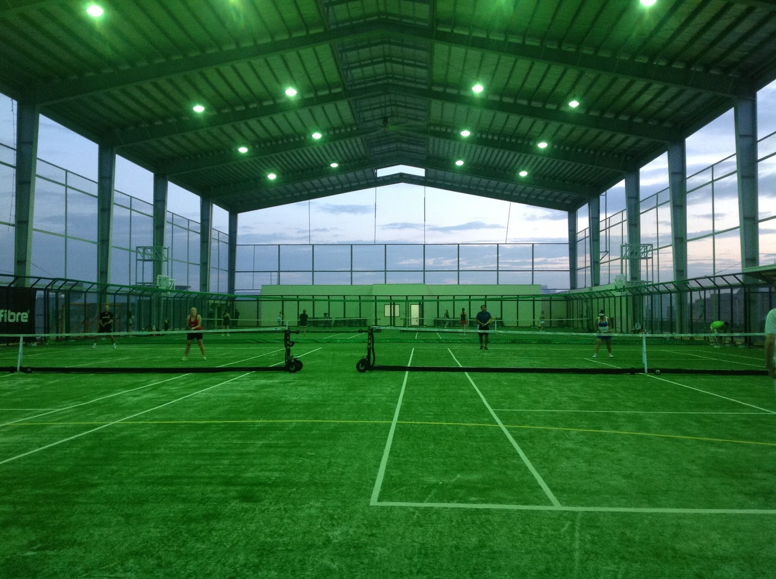 SPORTS GAL BEA: ISM's New Tennis and Futsal Turfed up courts