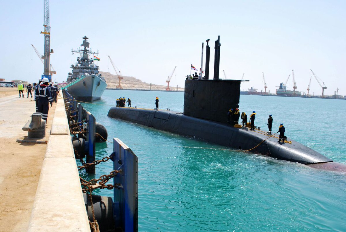 Asian Defence News: Indian Navy INS Shishumar (SSK class sub) of IN ...