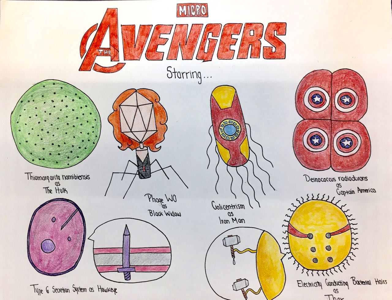 All Creatures Great AND Small: Preaching Microbial Centrism!: March 2017