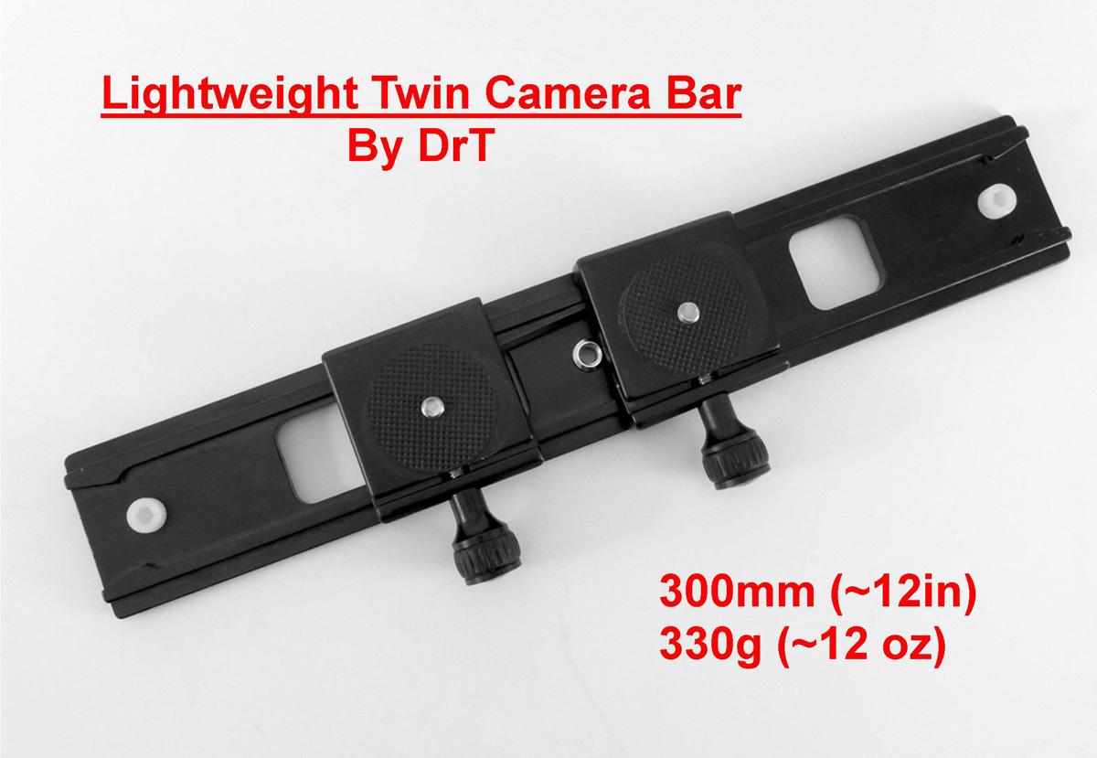 3D by DrT: Twin camera bar by DrT