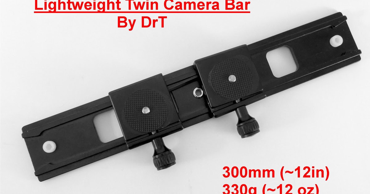 3D by DrT: Twin camera bar by DrT