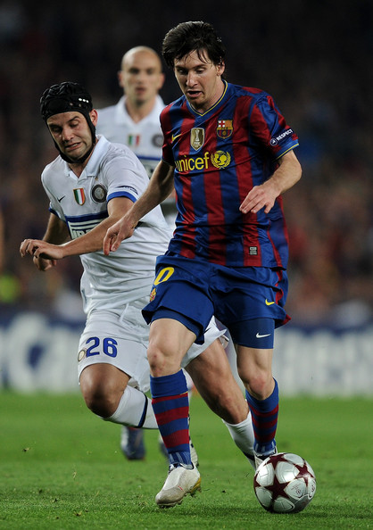 pictures Lionel Messi Barcelona v Inter Milan - UEFA Champions League