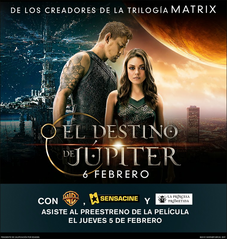 Preestreno El Destino De Jupiter Con Warner Y Sensacine La Princesa Prometida
