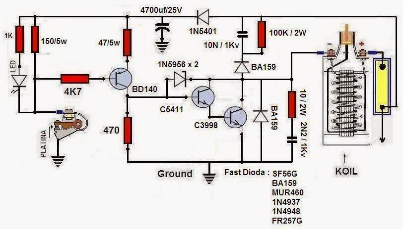 TCI ( Transistor Control Ignition ): TCI menggunakan Transistor High ...
