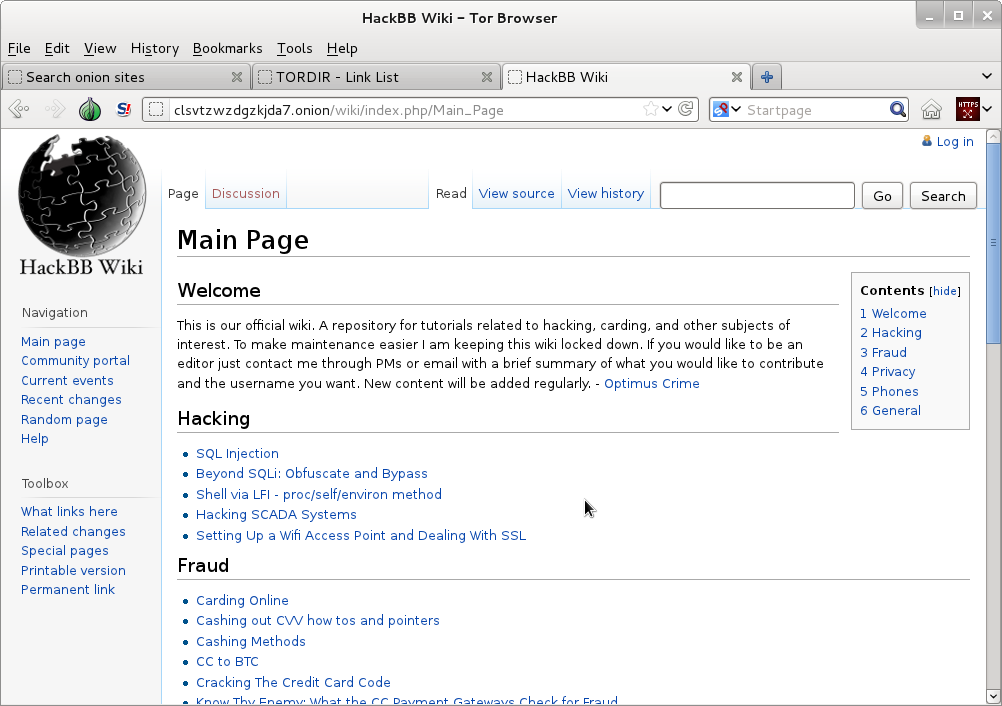 trucos y dicas sobre seguridad informática: Mi experiencia con la Deep Web