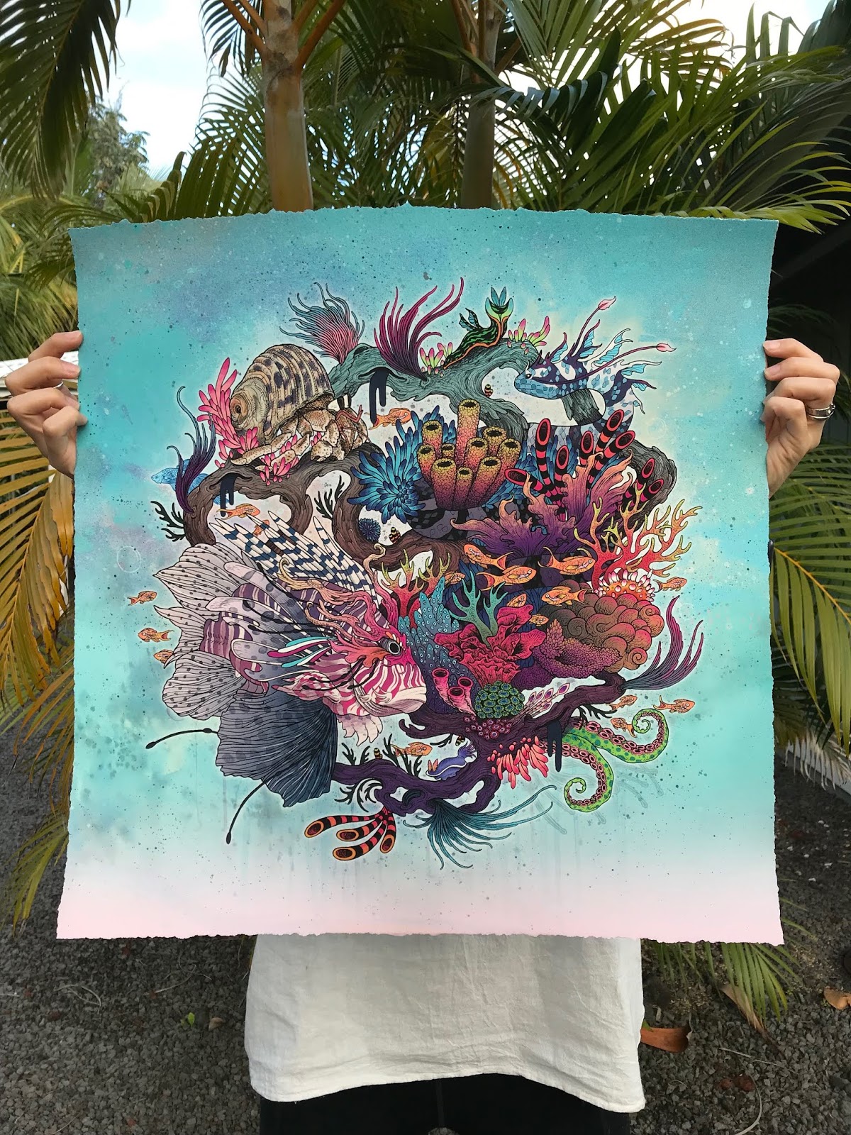 INSIDE THE ROCK POSTER FRAME BLOG: Mat Miller Equilibrium Art Print ...