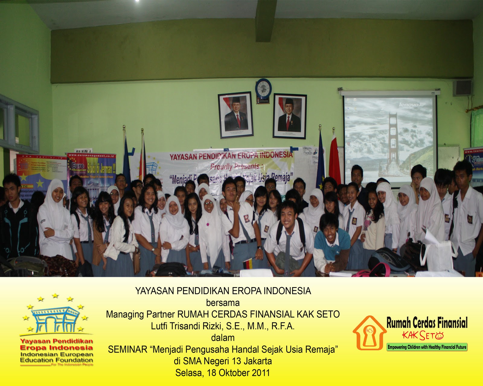 YAYASAN PENDIDIKAN EROPA INDONESIA: November 2011