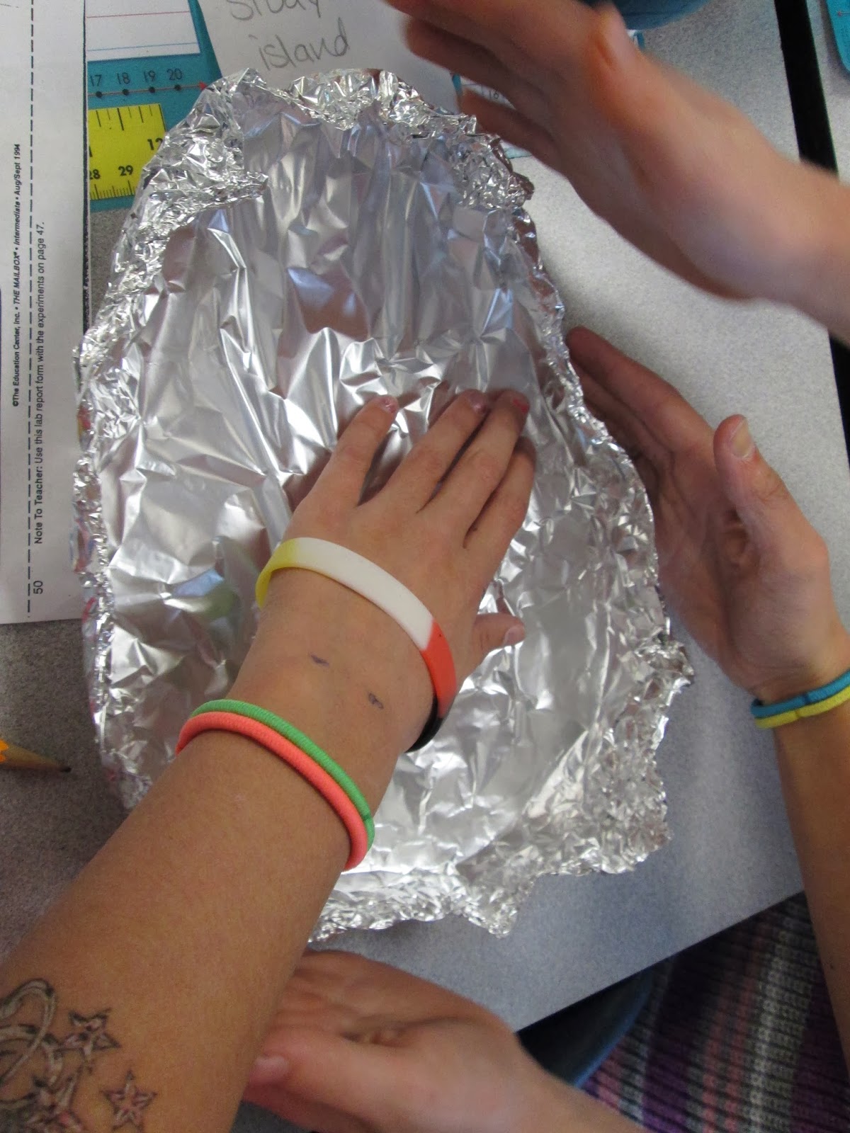 Adventures in Third Grade: Foil Boats - Science Experiment