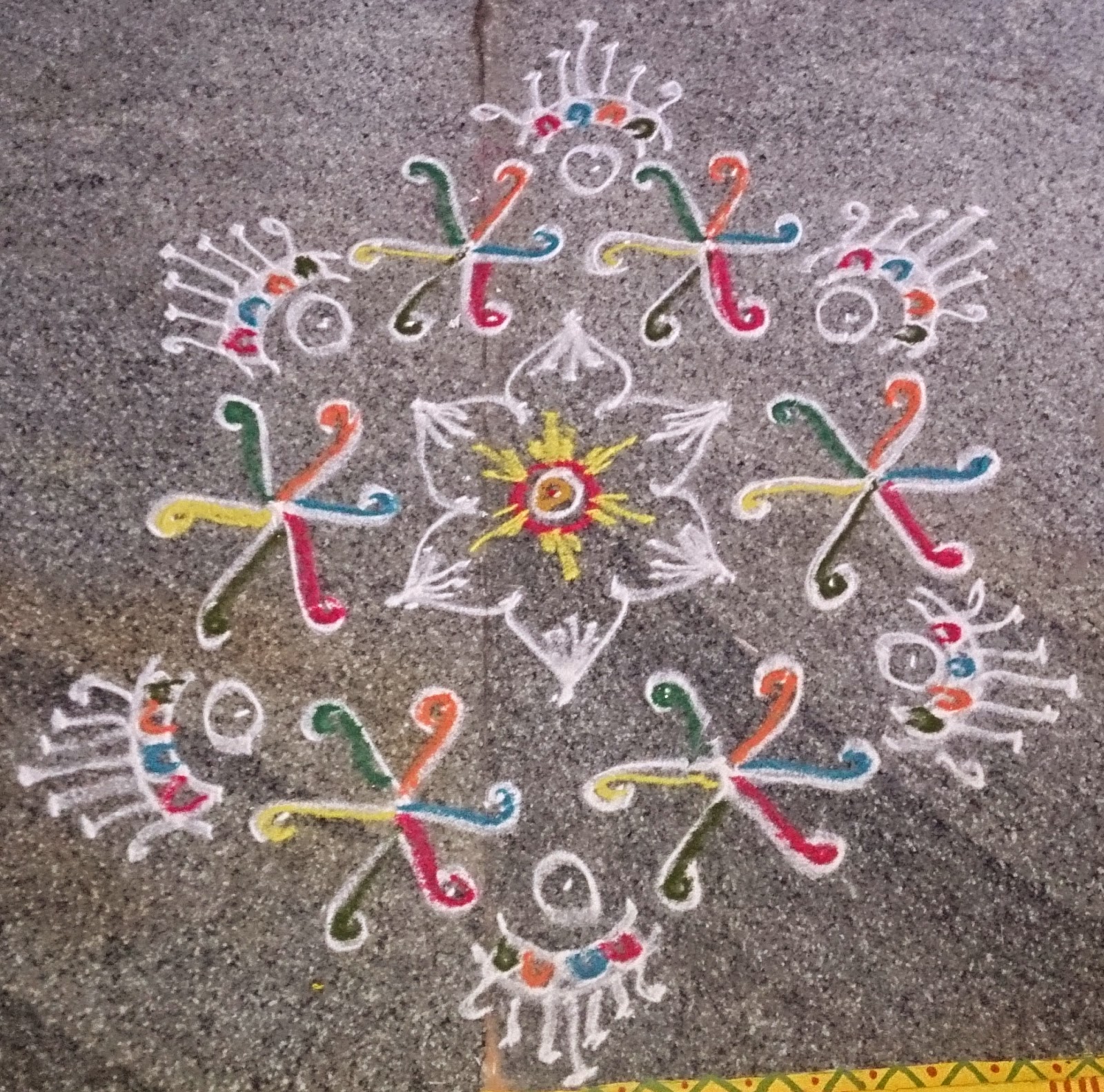 Muggulu blog: chukkala muggu