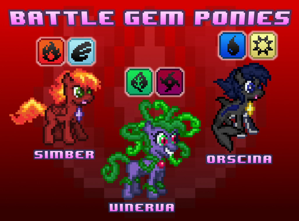 Equestria Daily - MLP Stuff!: Battle Gem Ponies - Pokemon vs Pony ...