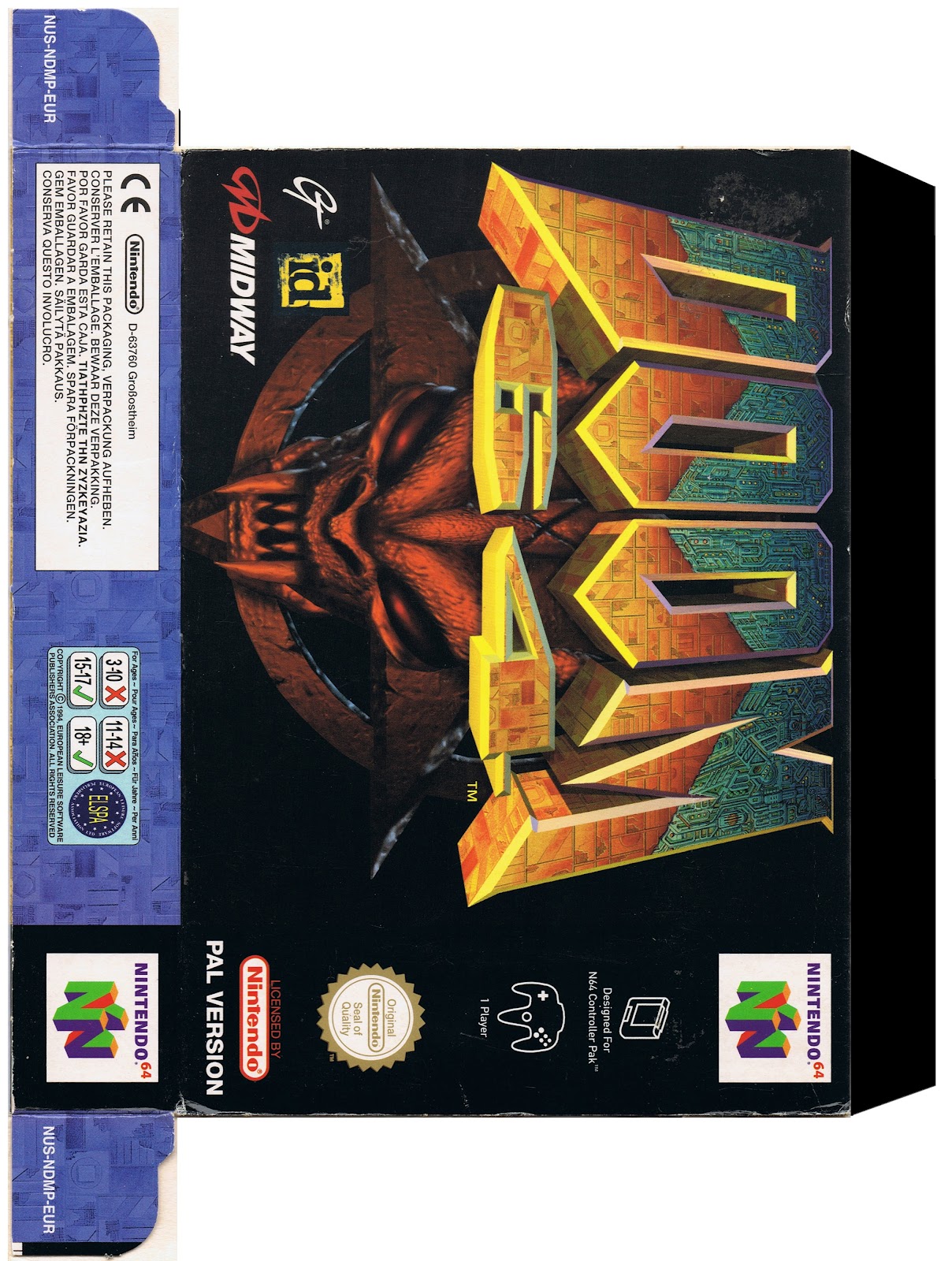 Gamer Labels: Doom 64