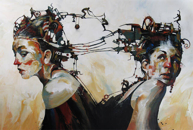 Cromofora La ( Paloma) Contemporary Online Art Gallery: BRUCE HOLWERDA