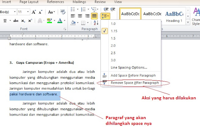 3 Cara Penulisan Paragraf - Astawan News