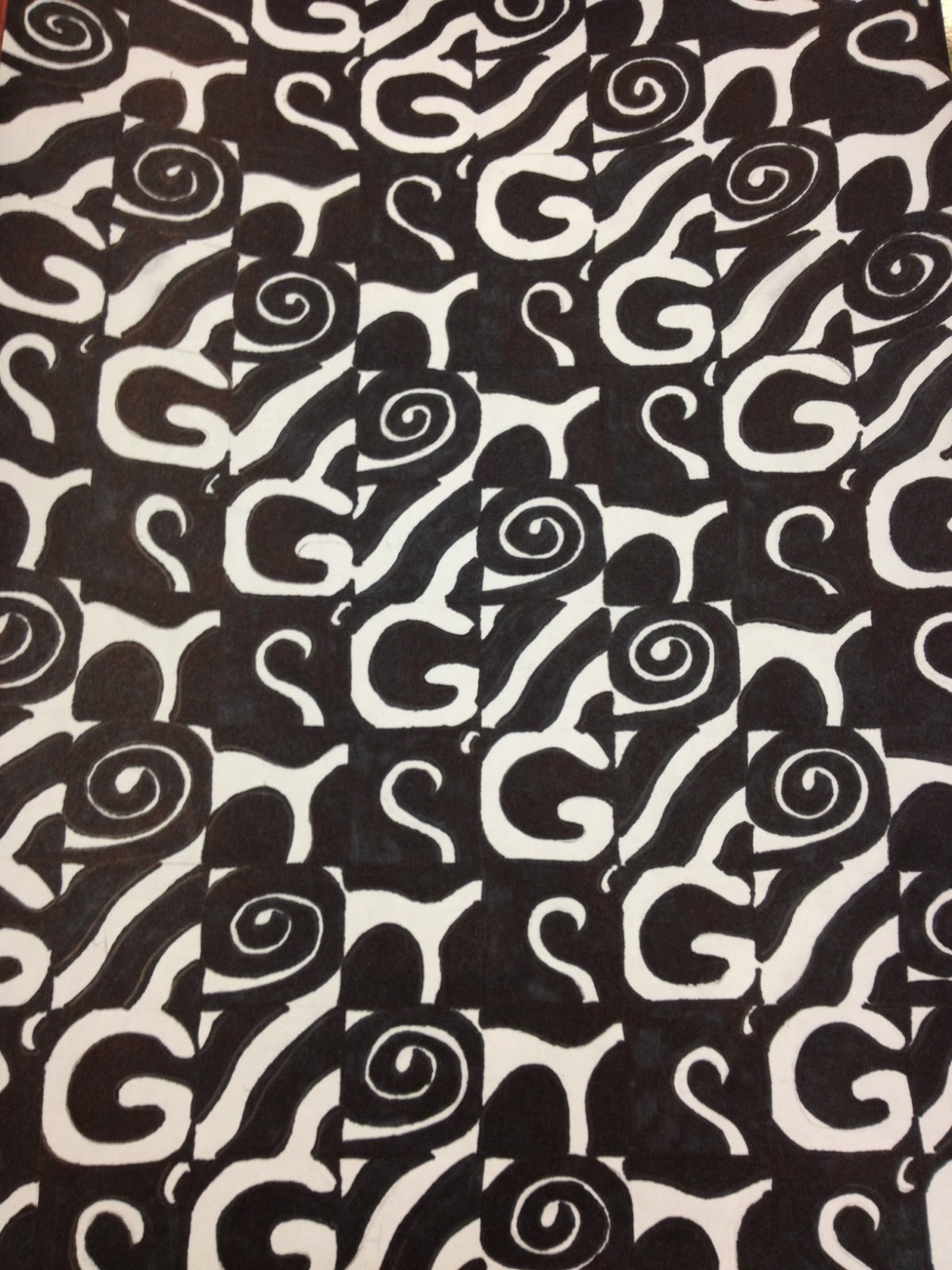 OCS High School Art: Art 1- Pattern Project