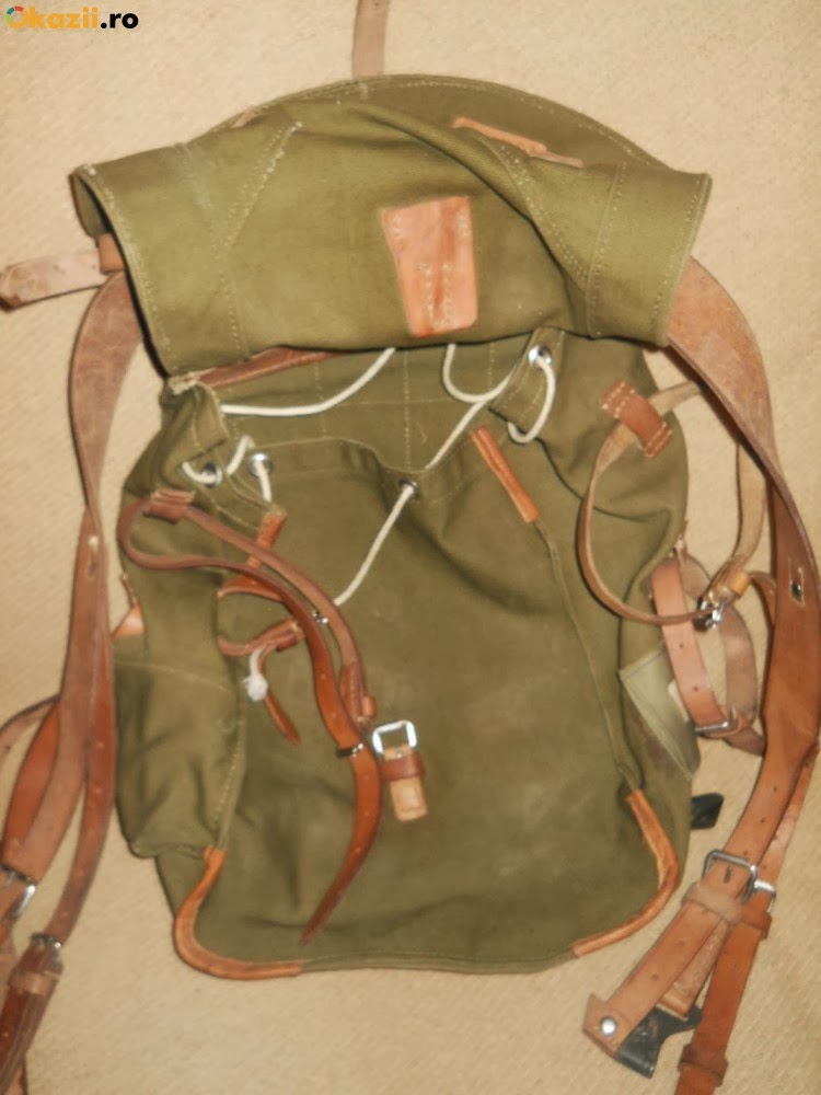 Webbingbabel: Romanian Army Backpack 1960s - 70s