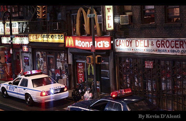 【場景情境】New York Street Diorama